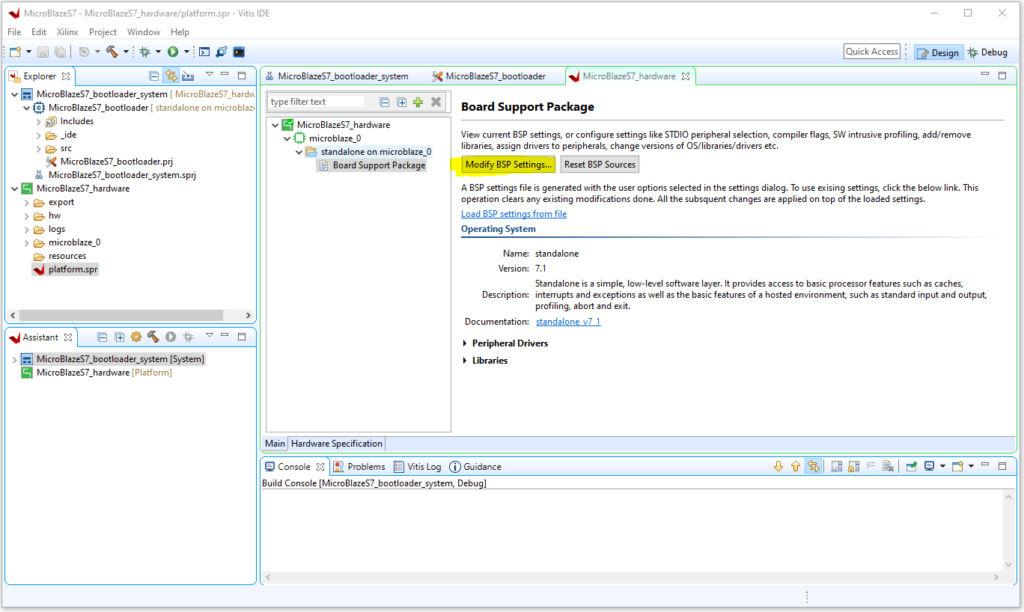 FPGA Bootloader Part 2 - Vitis SREC SPI Bootloader Software Step-by-Step | Shadowcode