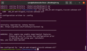 How To Compile A Multilib RISC-V GNU Toolchain For Windows