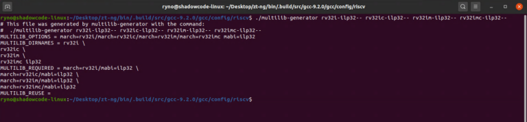 How To Compile A Multilib RISC-V GNU Toolchain For Windows